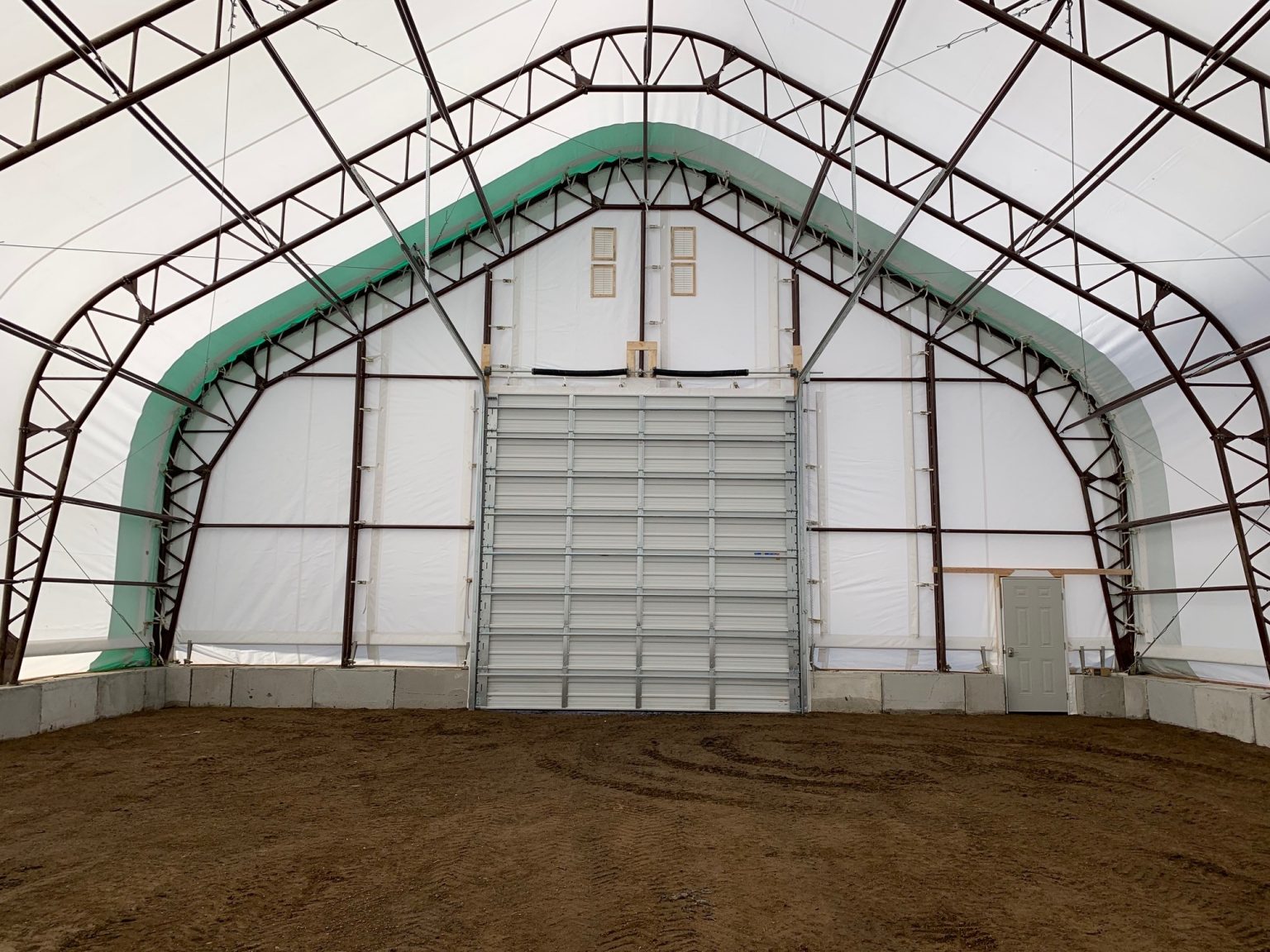 Fully Portable Equipment Storage Building for Utility Company