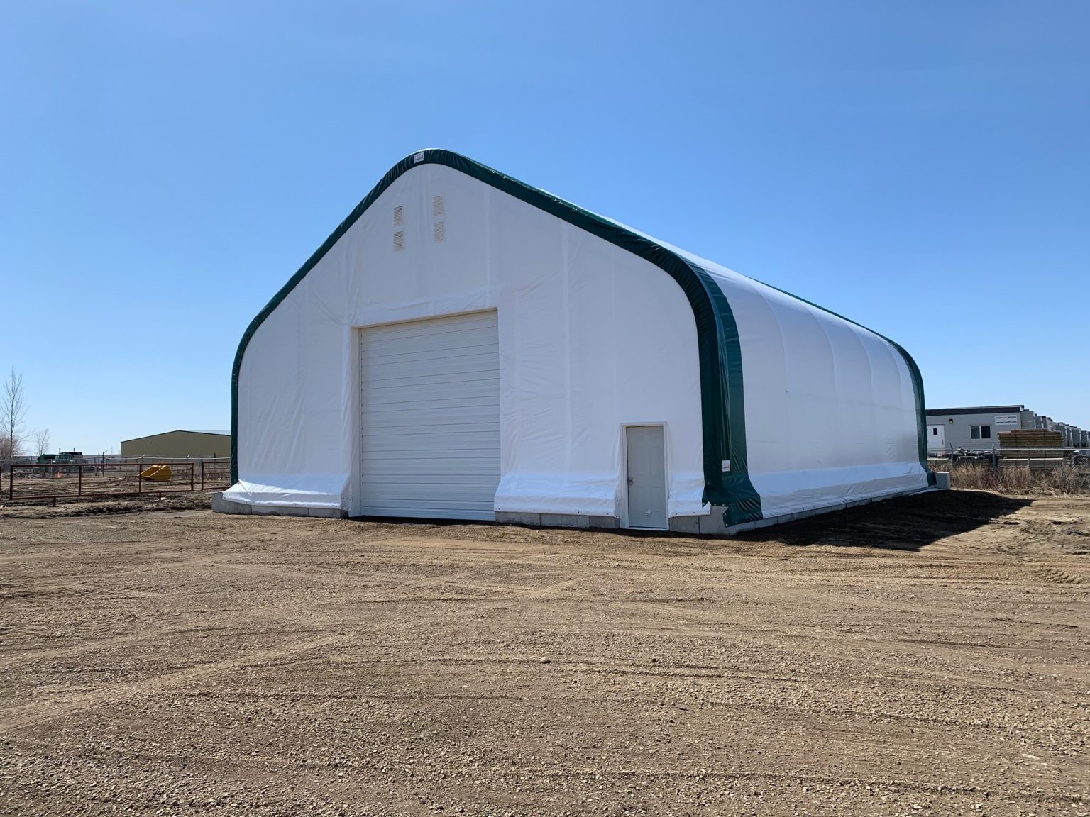 Fully Portable Equipment Storage Building for Utility Company