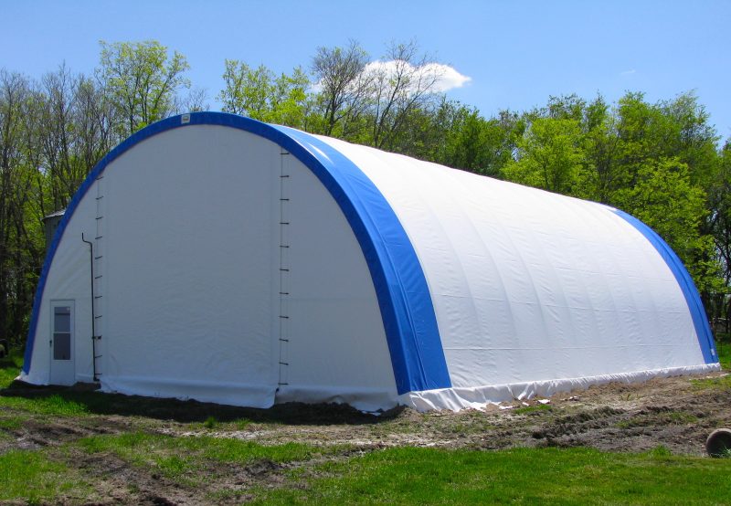 38' portable building - Fabric Buildings | Portable Buildings ...