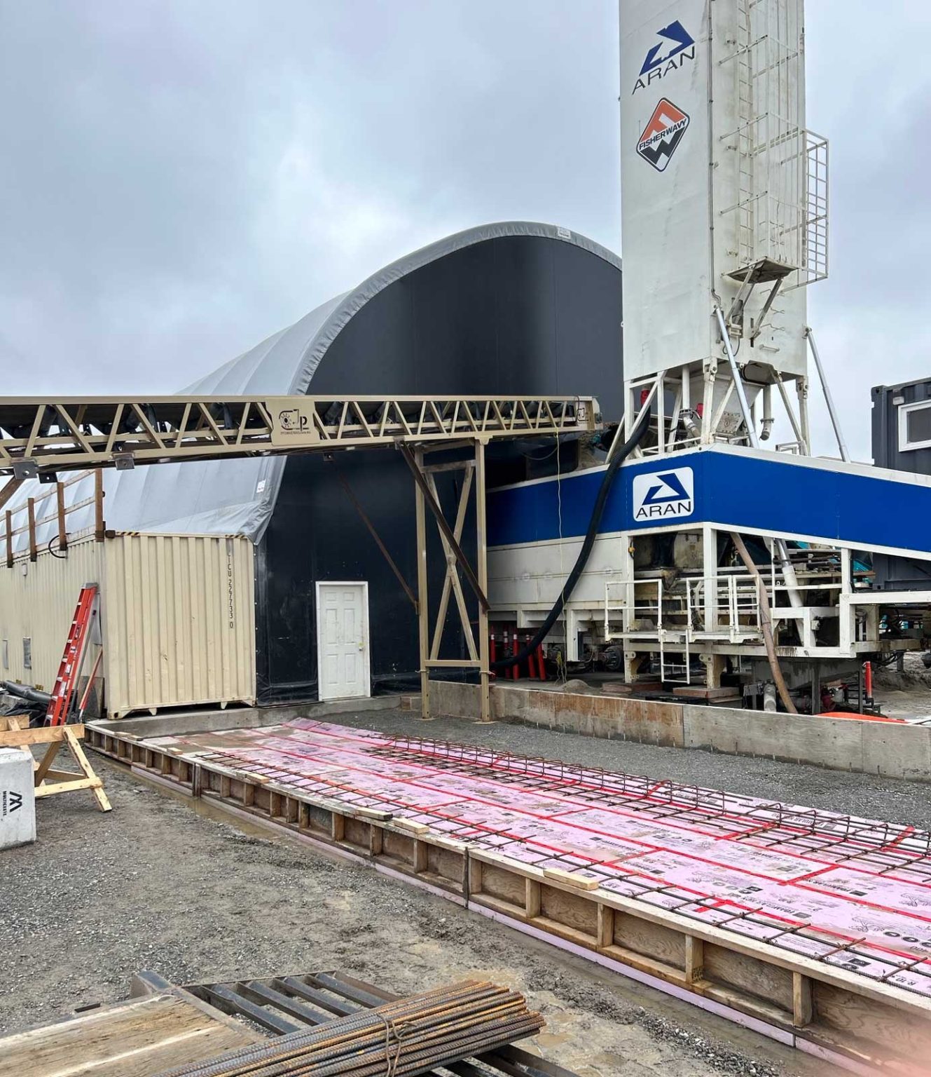 FastCover Buildings | Protected Salt and Frac Sand Storage